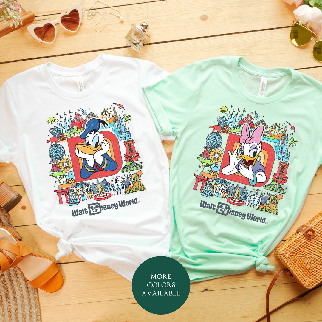 Walt Disney World Shirt, Donald Duck Shirt, Daisy Duck Shirt, Disney ...