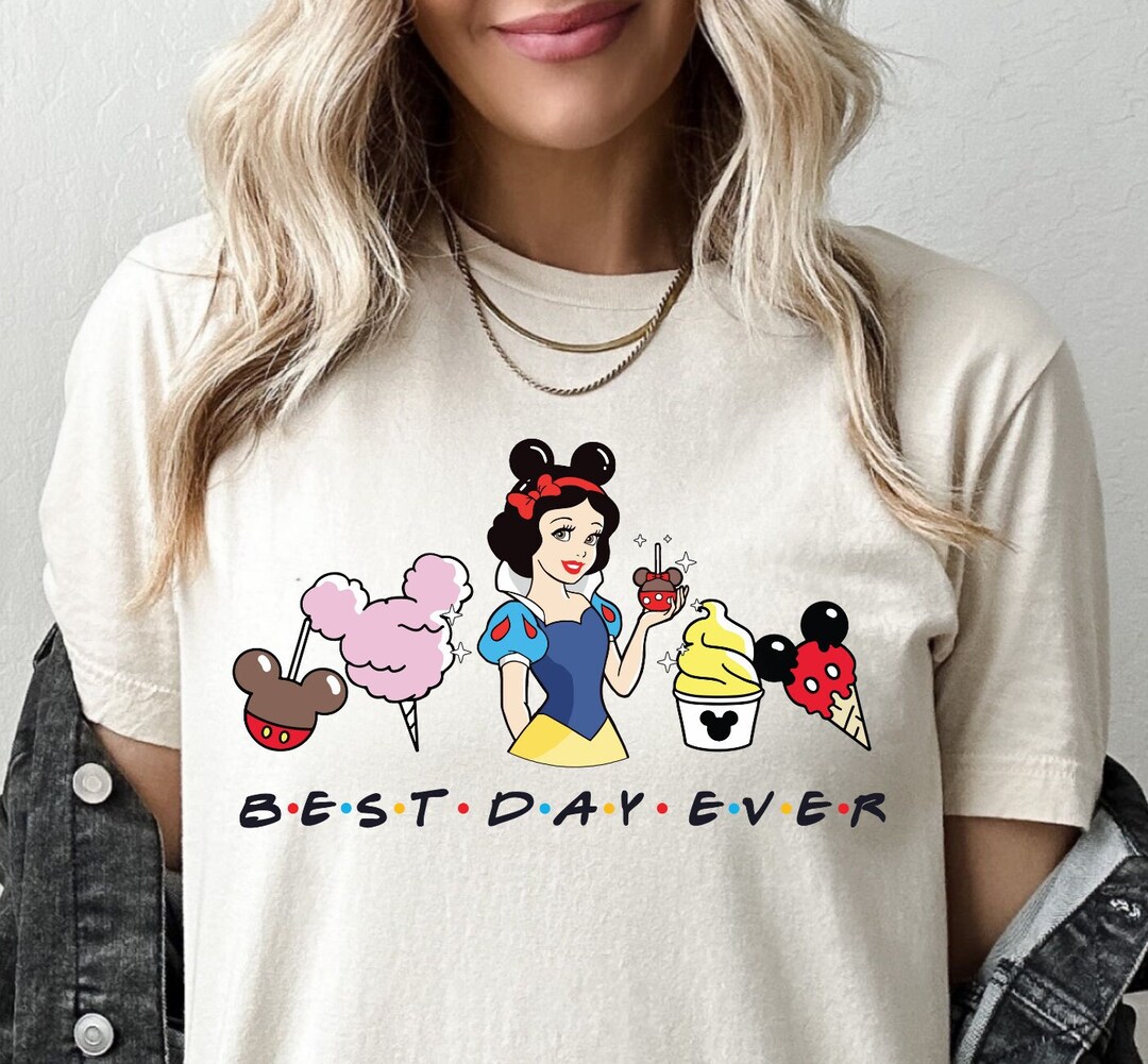 Snow White Best Day Ever Shirt, Snow White and the Seven Dwarfs. Disney ...