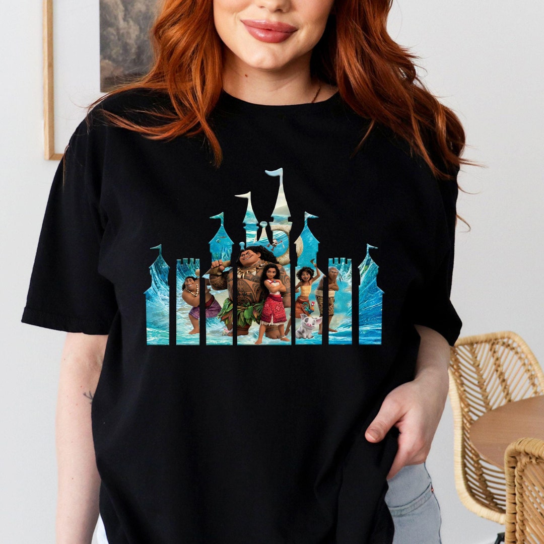 Moana 2 Disney Castle Shirt, Moana Castle Tee, Moana 2 Castle Theme ...