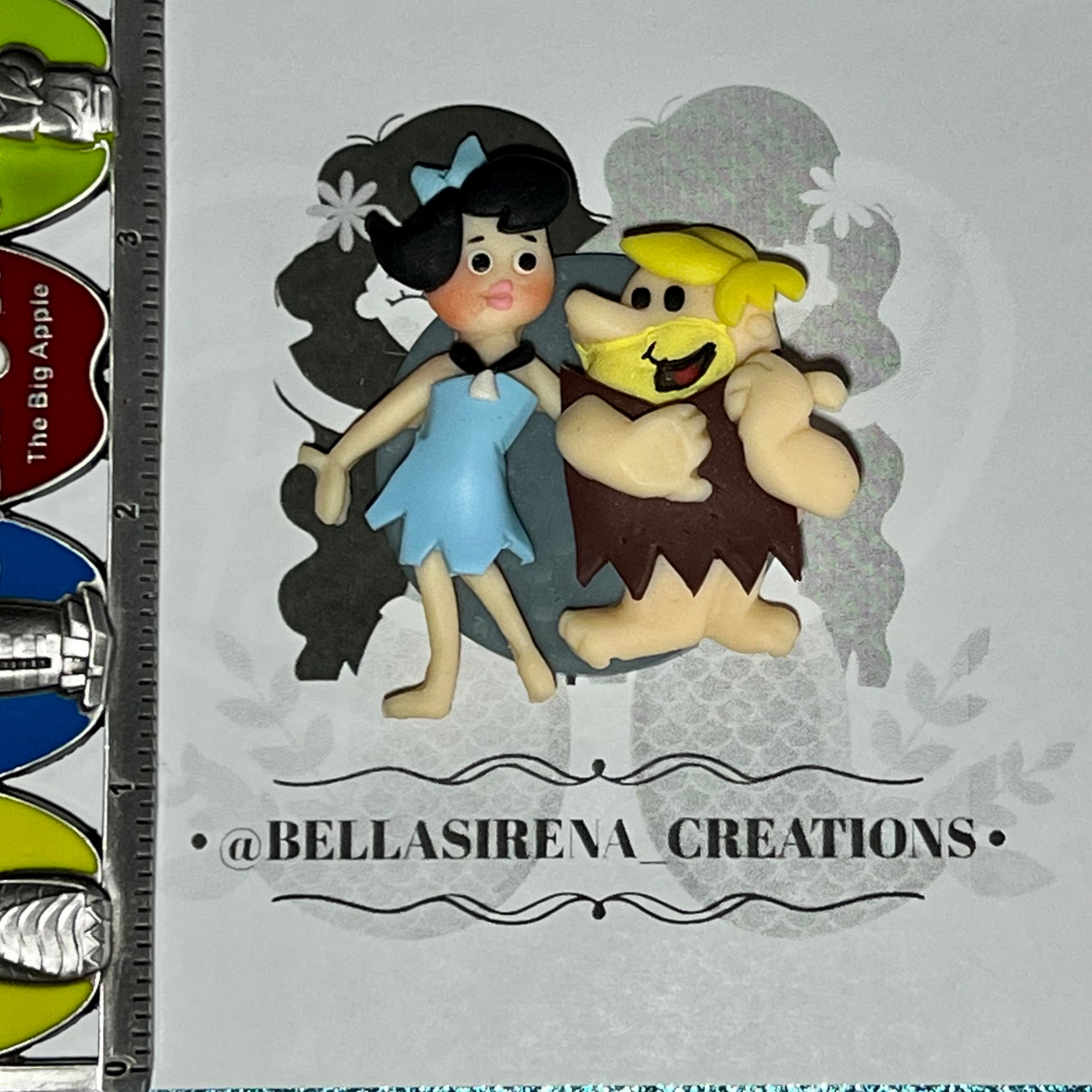 Stone Age Comedy Couple Clay Dolls - Etsy