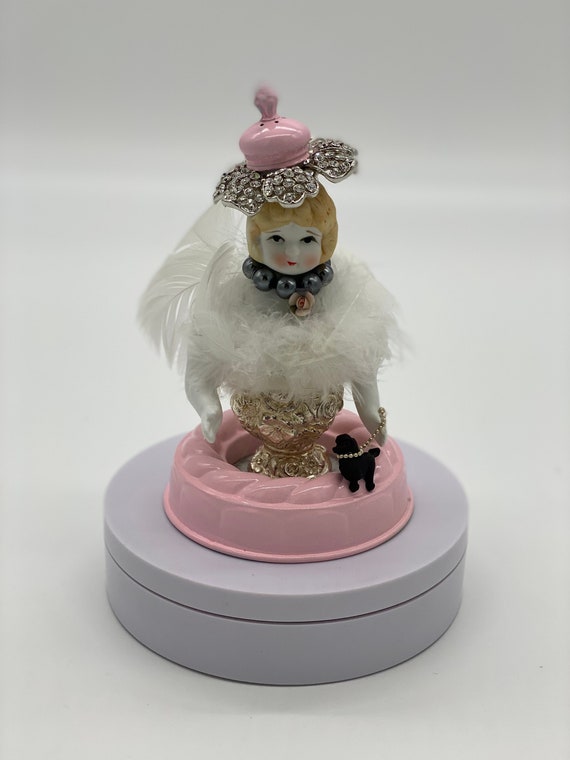 Pink Princess With Poodle - Etsy