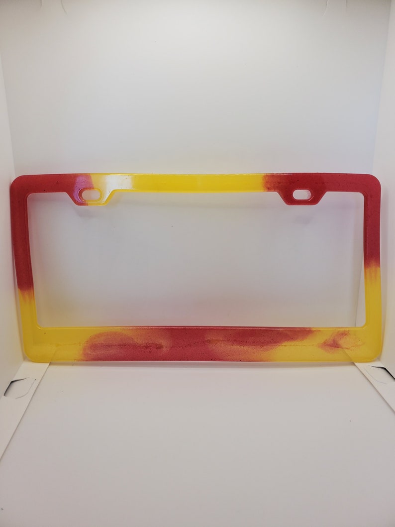 Custom License Plate Frames (set of 2) - Etsy