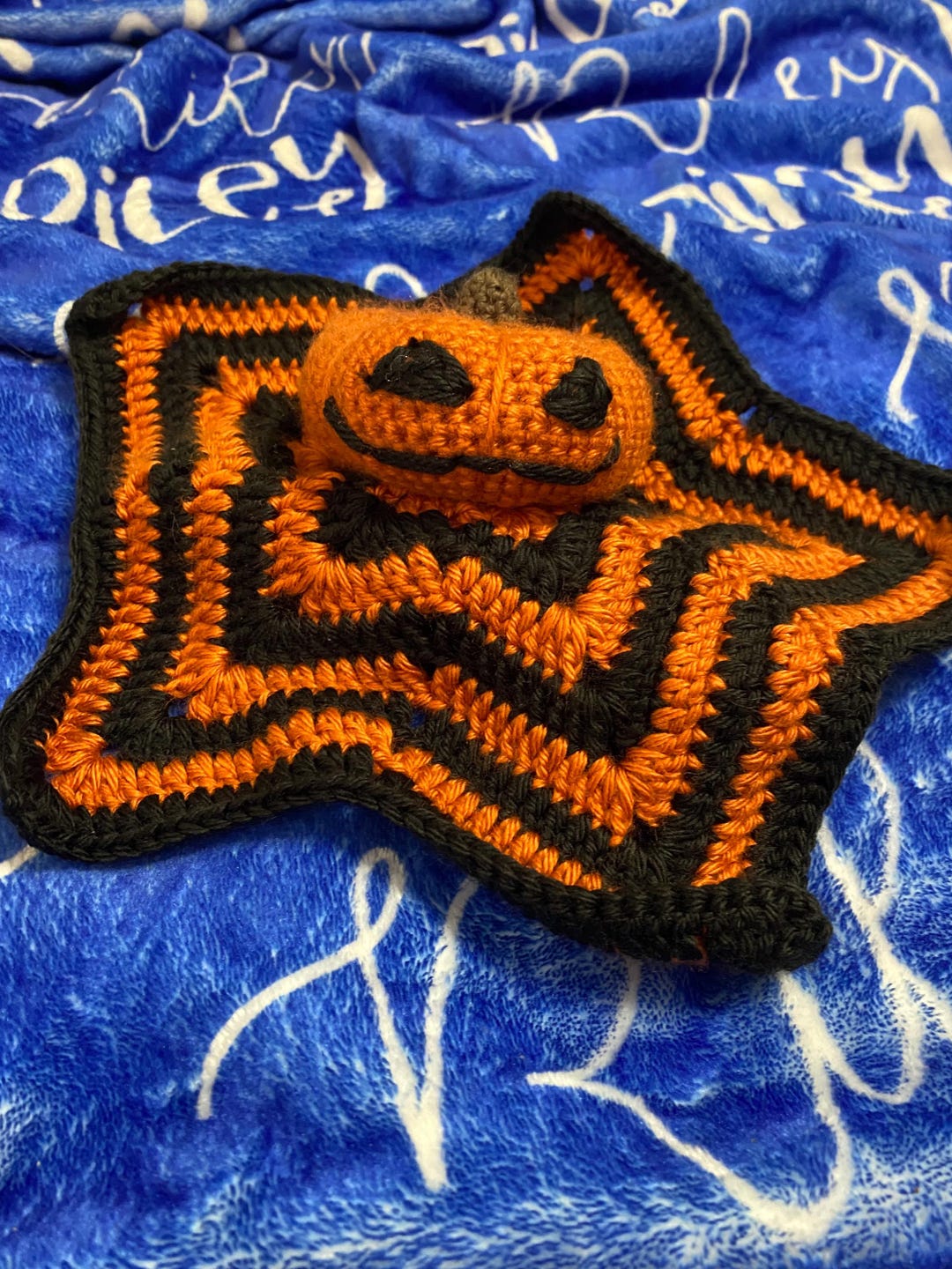 Pumpkin Lovey, Baby Lovey, Spooky Baby, Alt Parents, Baby Gift, Lovey ...