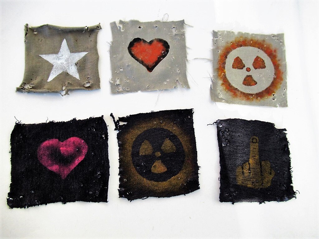 Wasteland Sew on Patch Patches Post Apocalyptic for Fallout or Mad Max ...
