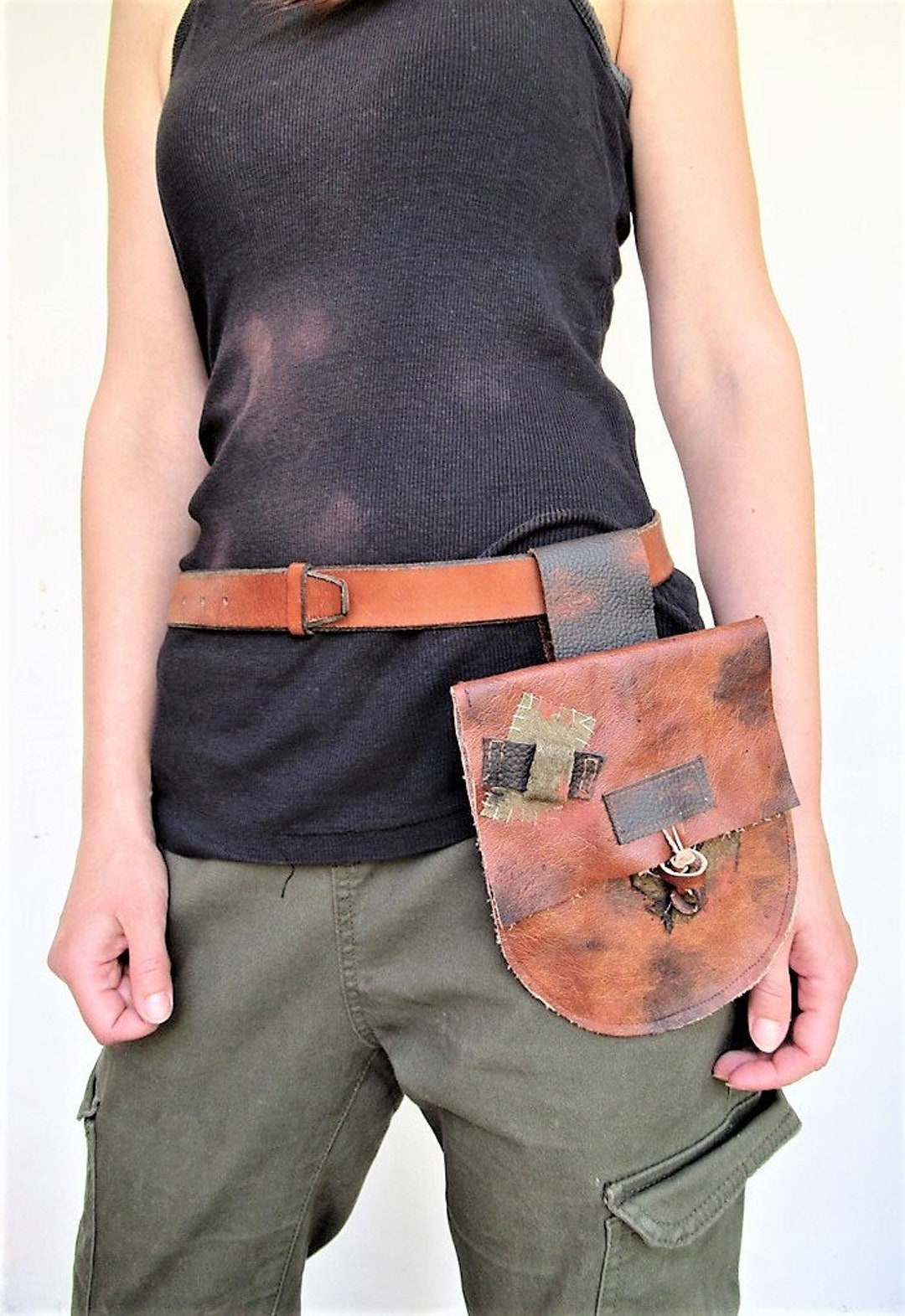 Post Apocalyptic Wasteland Bag / Belt Pouch for Fallout Mad Max Stlye ...