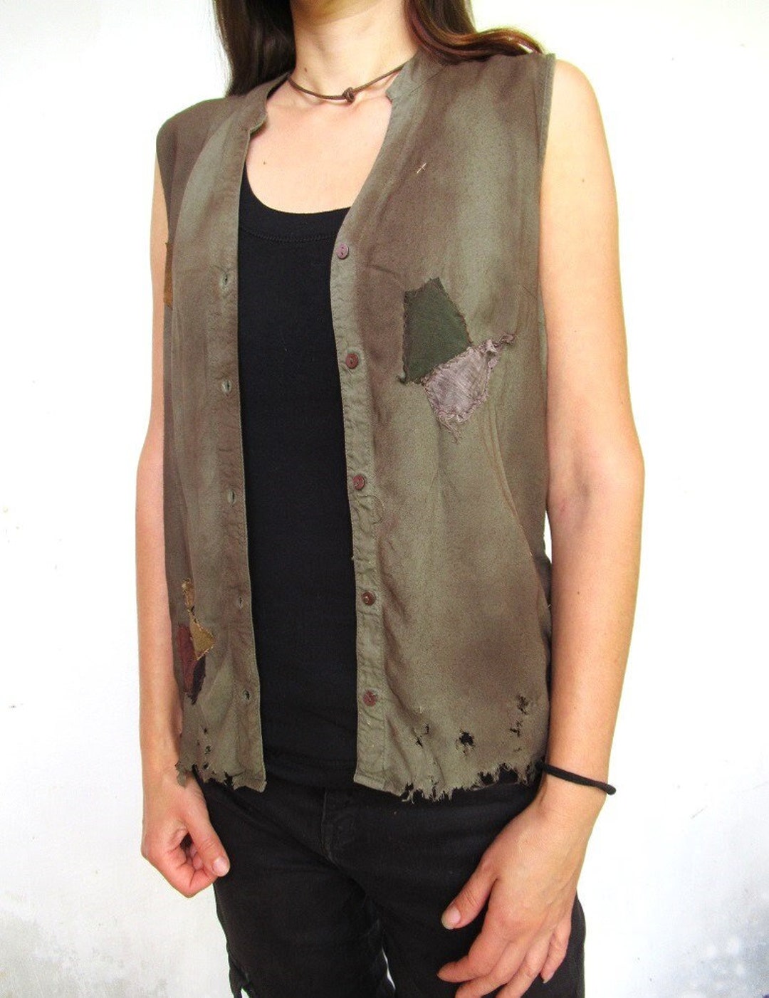 Postapocalyptic Military Wasteland Vest Shirt Clothing for Fallout or ...