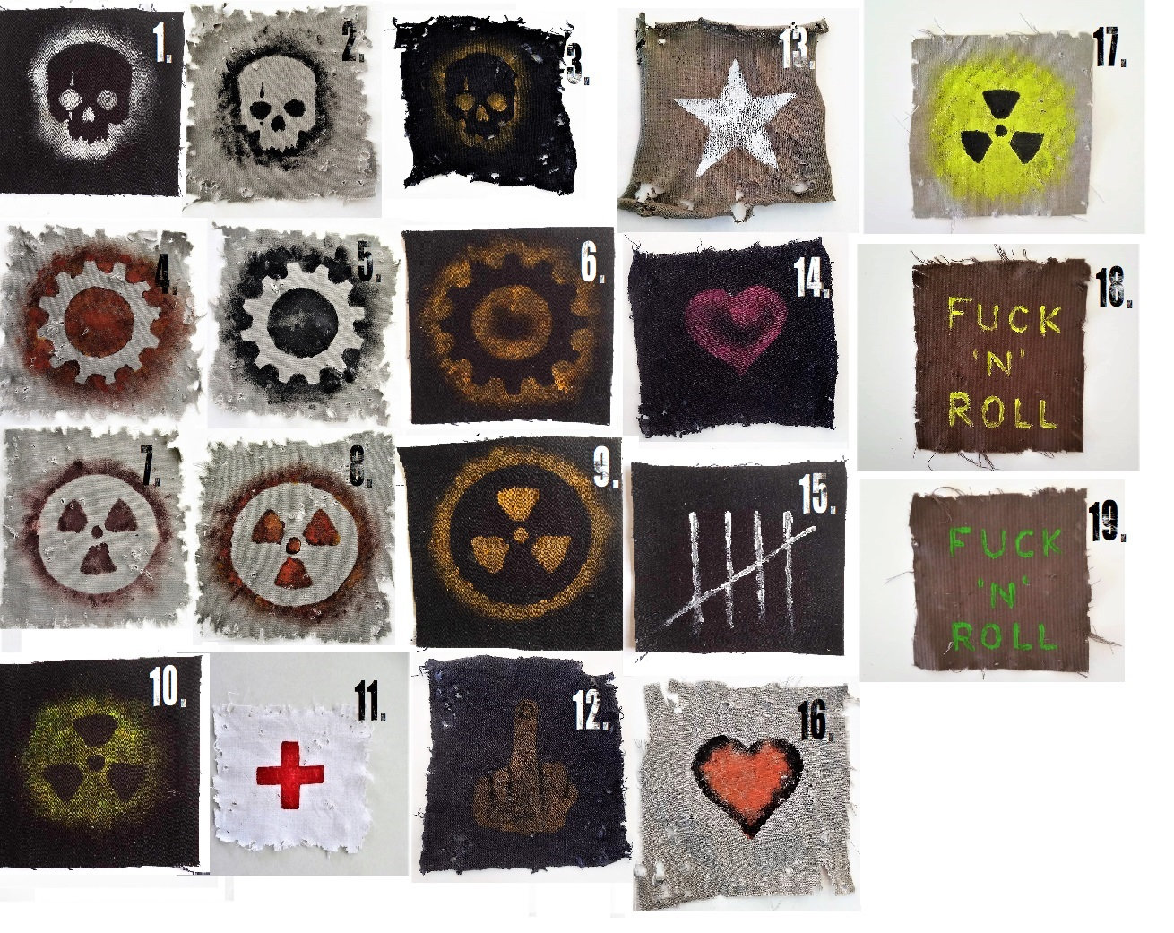 Wasteland Sew on Patch Patches Post Apocalyptic for Fallout or Mad Max ...