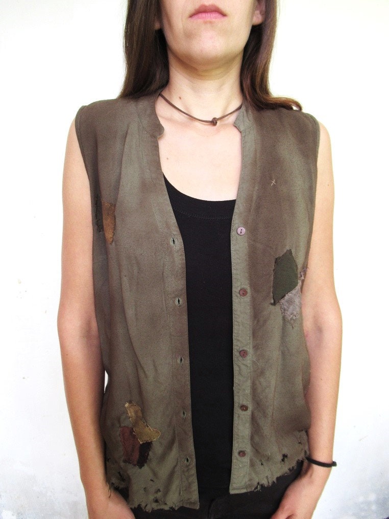 Postapocalyptic Military Wasteland Vest Shirt Clothing for Fallout or ...