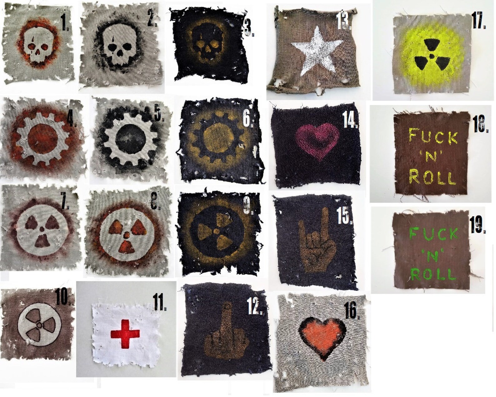 Wasteland Sew on Patch Patches Post Apocalyptic for Fallout or - Etsy
