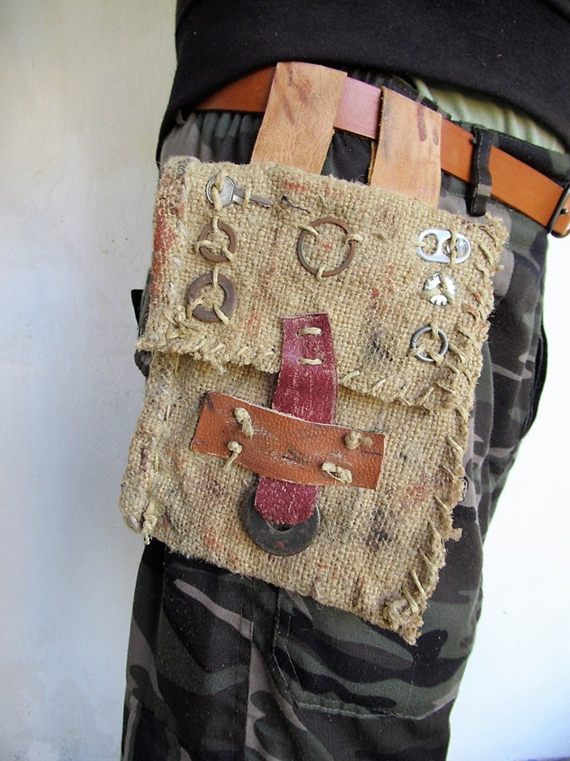 Post Apocalyptic Wasteland Bag / Belt Pouch for Fallout Mad - Etsy