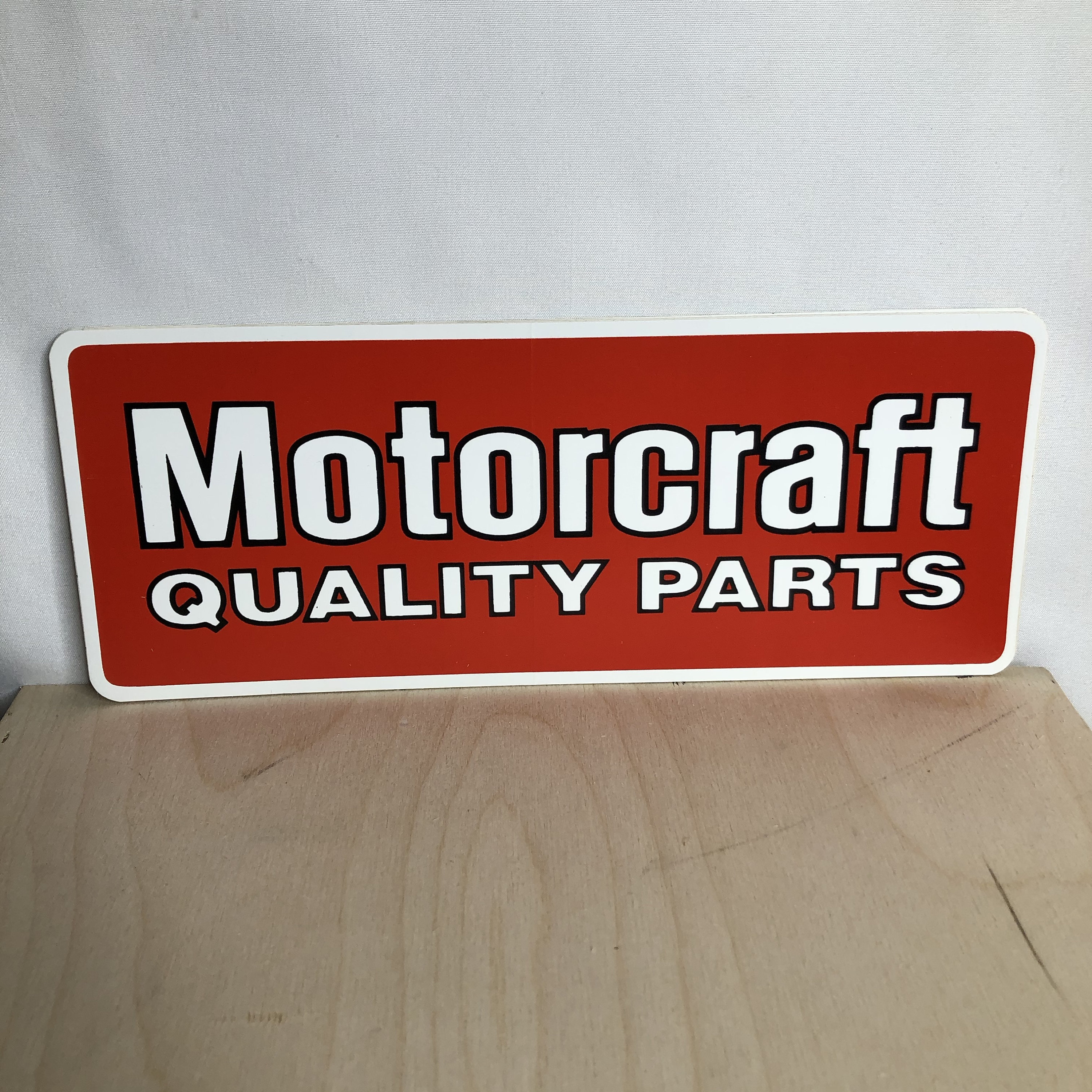 Deadstock Motorcraft Quality Parts Decal/Bumper Sticker | Etsy