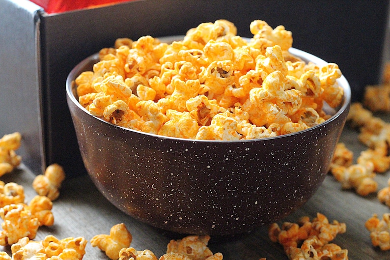 HOT! Popcorn Gift Box - Buffalo Seasoning - Birthday Holiday Edible ...