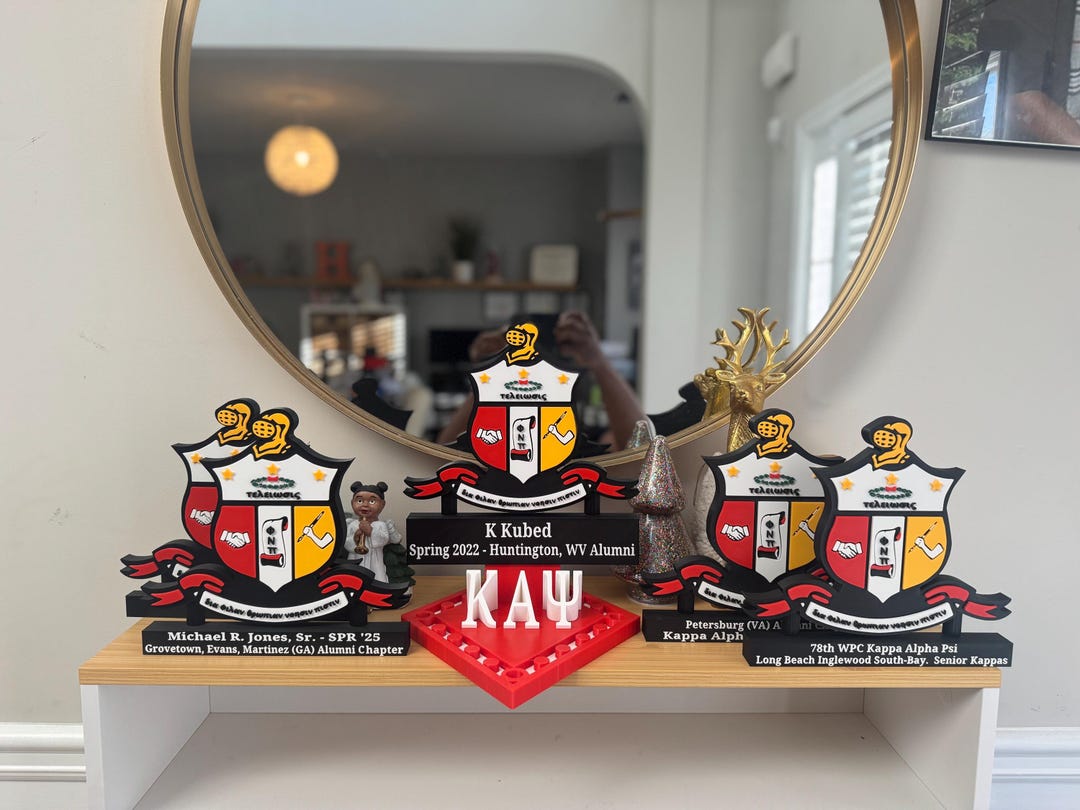 8.5" 3D Kappa Alpha Psi Inc Shield Desk Sign - Etsy