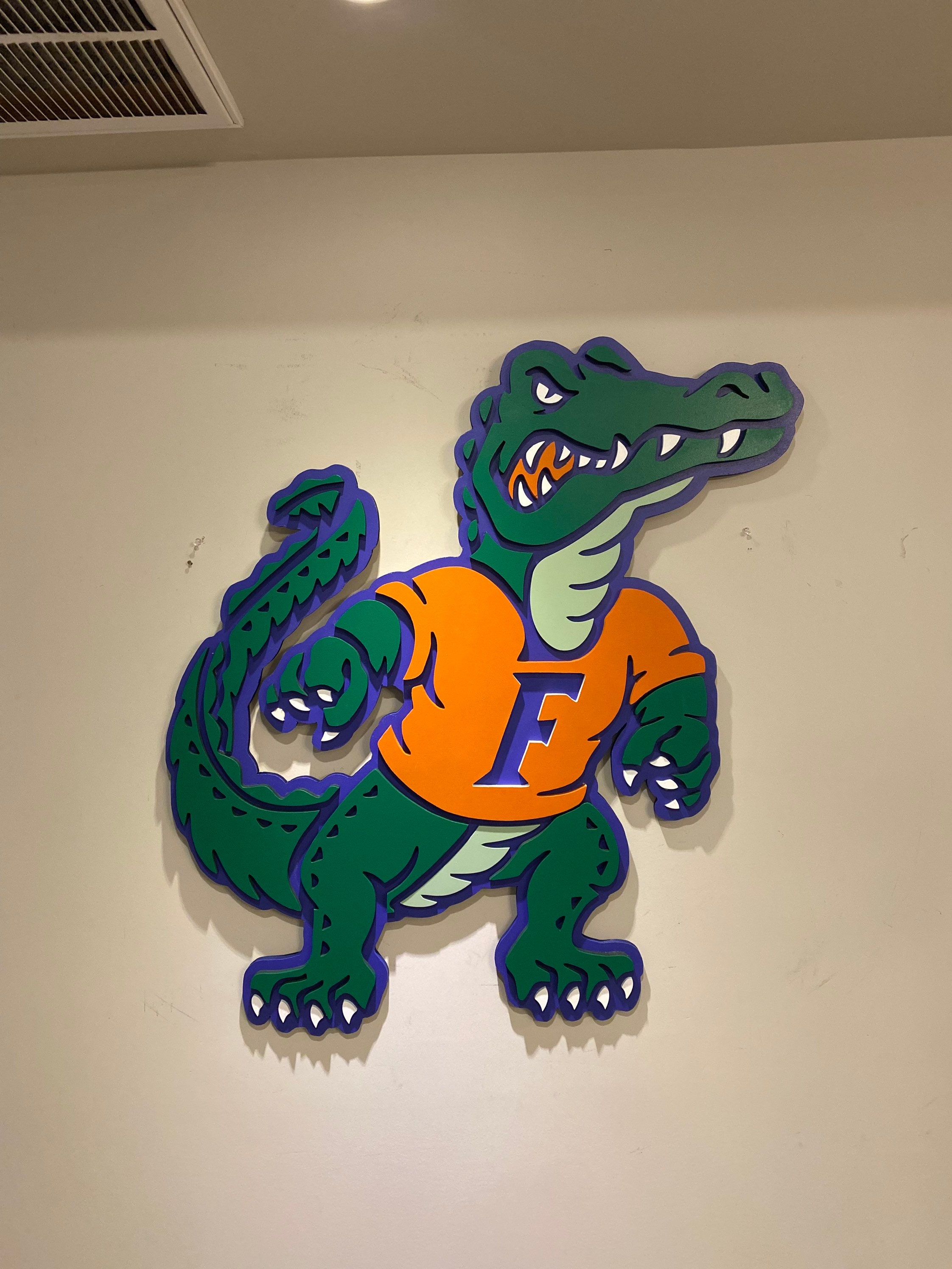 Large 3D Florida Gator Sign - Etsy