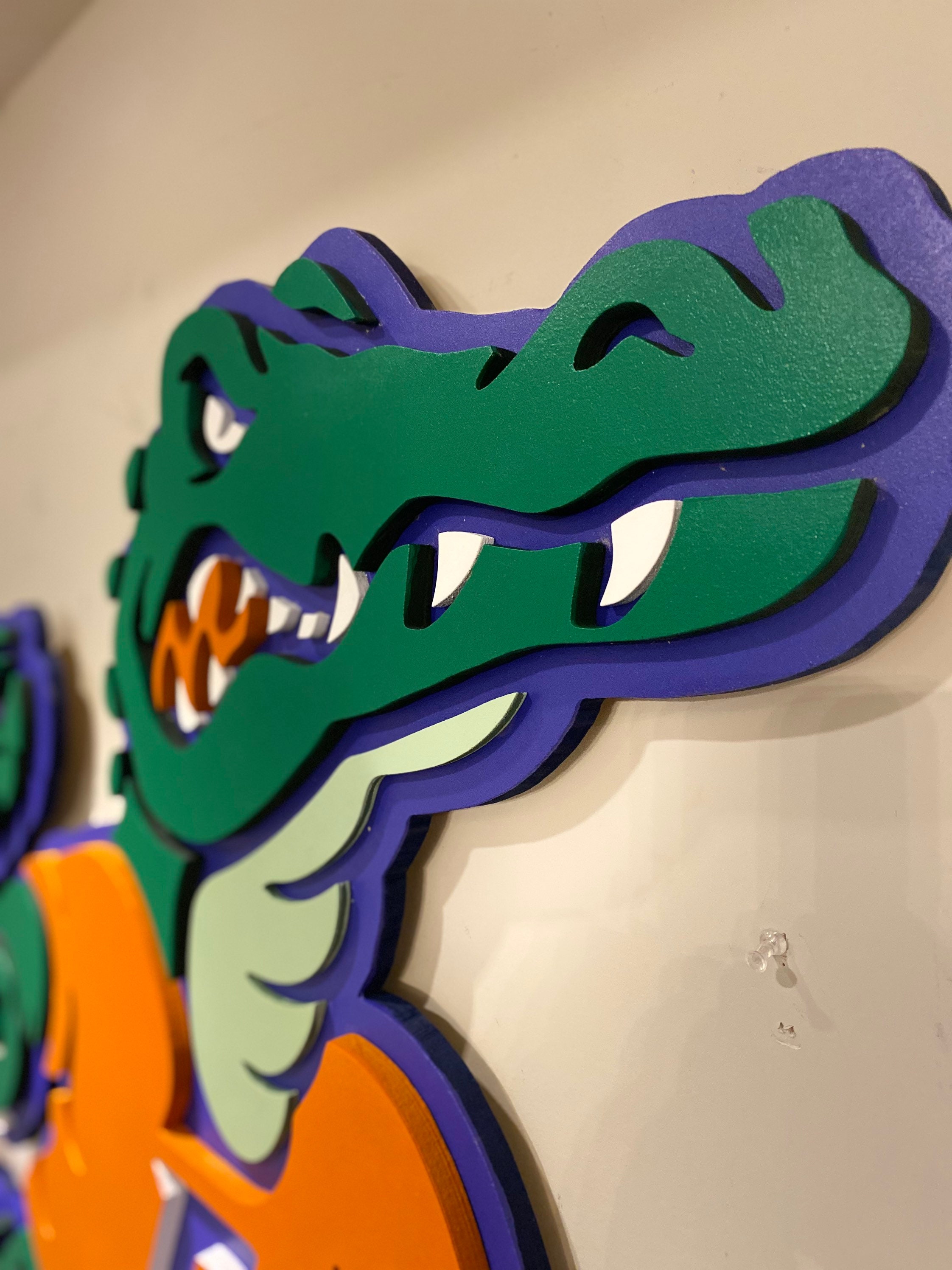 Large 3D Florida Gator Sign - Etsy