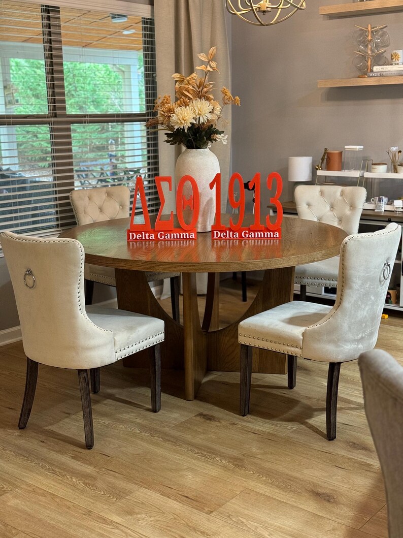 13” X 14” 3D Delta Sigma Theta Table Top Sign - Etsy