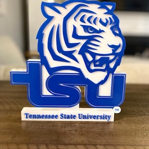 Tennessee State University 3D Desk Sign - Etsy