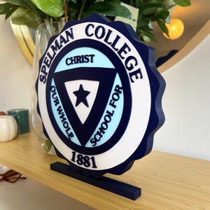 11” 3D Spelman College Desk Sign - Etsy