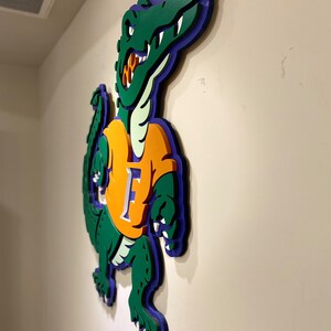 Large 3D Florida Gator Sign - Etsy