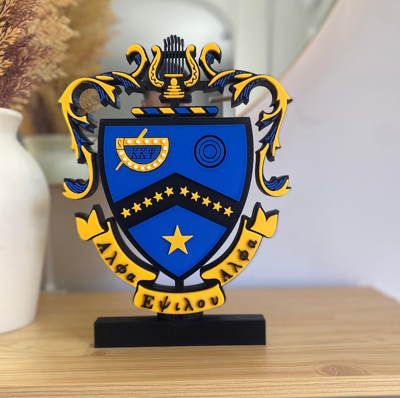 11.5" 3D Kappa Kappa Psi Inc Shield Desk Sign - Etsy
