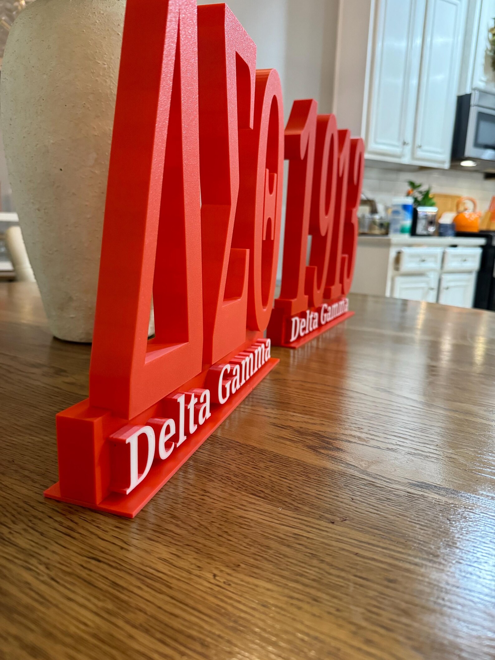 13” X 14” 3D Delta Sigma Theta Table Top Sign - Etsy