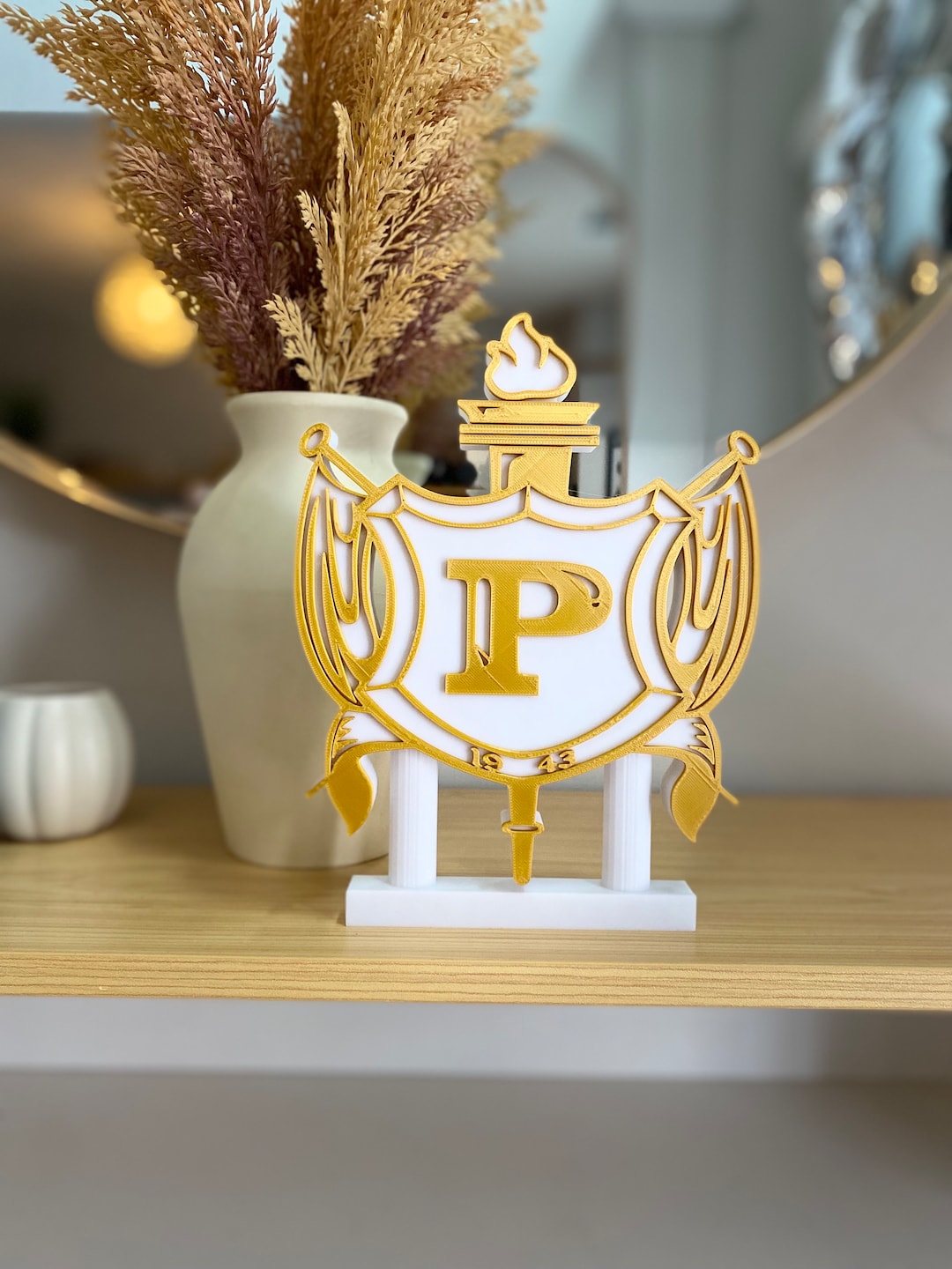 9.5" 3D Sgrho Philo Affiliate Shield Desk Sign - Etsy