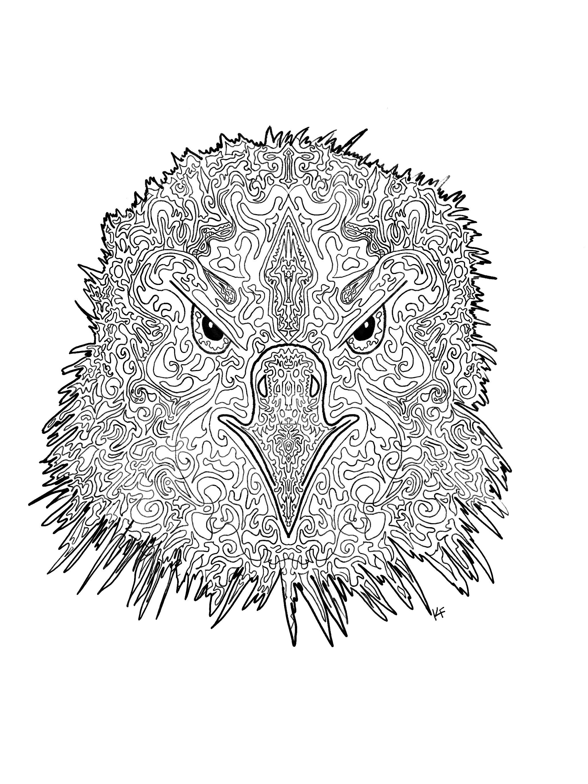Zen Tangle Animal Coloring Pages, Fun Coloring Pages, Cute Animals ...