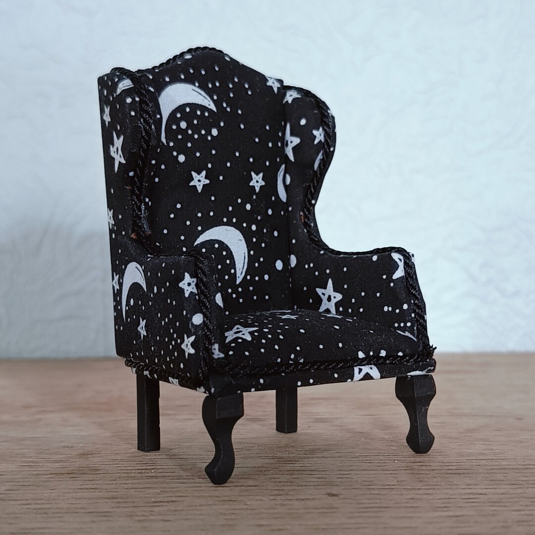 Moon & Stars Psychic Miniature - Dollhouse 1/12 Scale Queen Anne Style ...