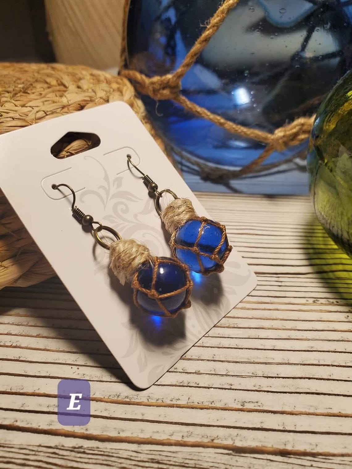 Alaska Native Glass Float Earrings - Etsy