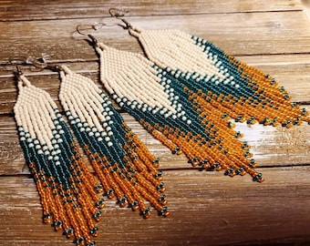 Yellowstone Inspired Eyota Earrings Native American Beaded - Etsy