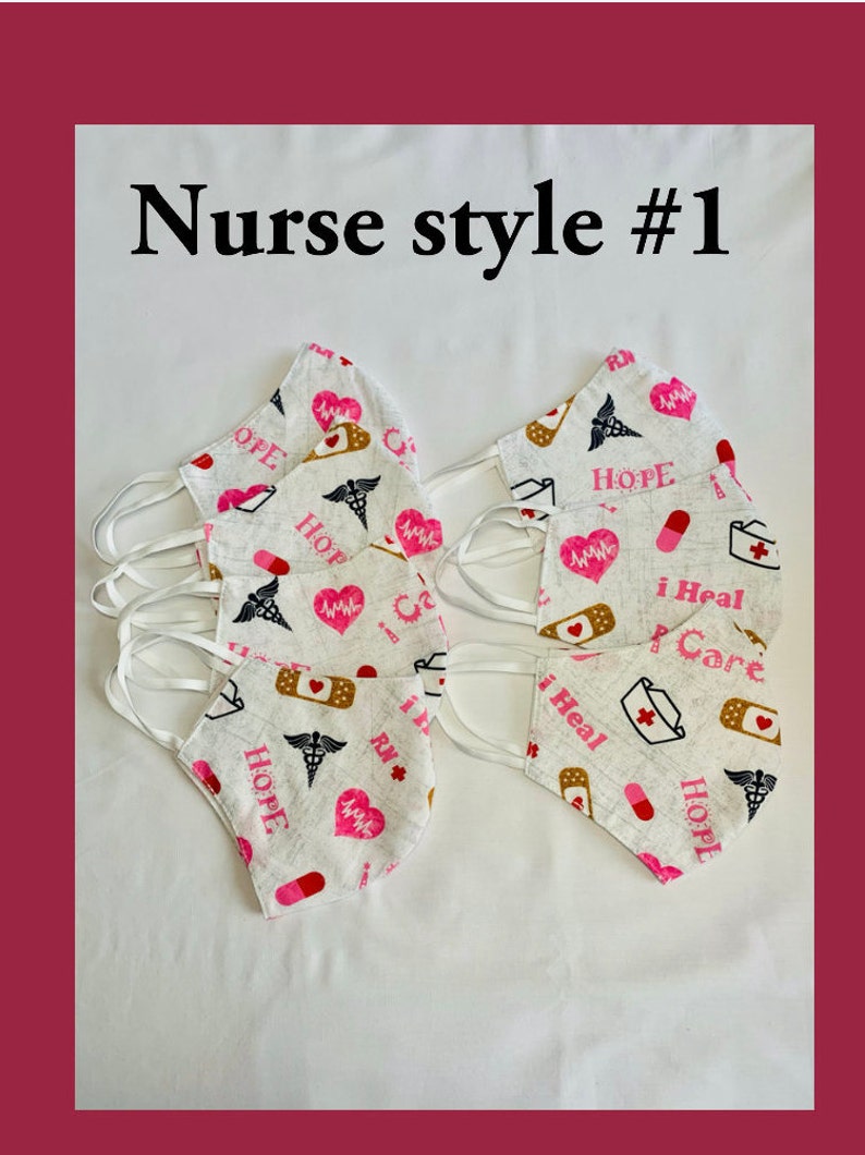 Nursing Face Mask, RN Face Mask - Etsy