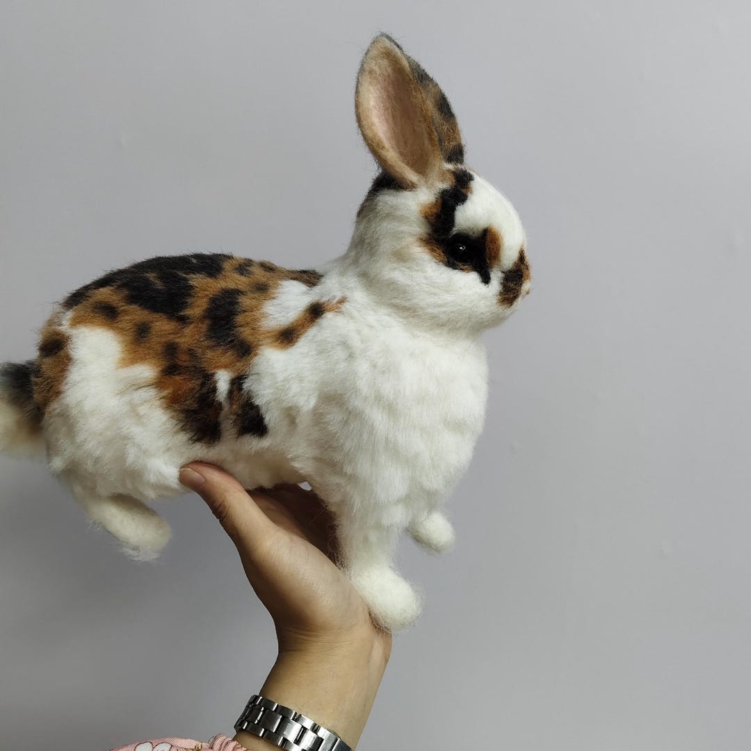 Bunny Loss Memorial, Stuffed Animal of Deceased Rabbit, Realistic ...