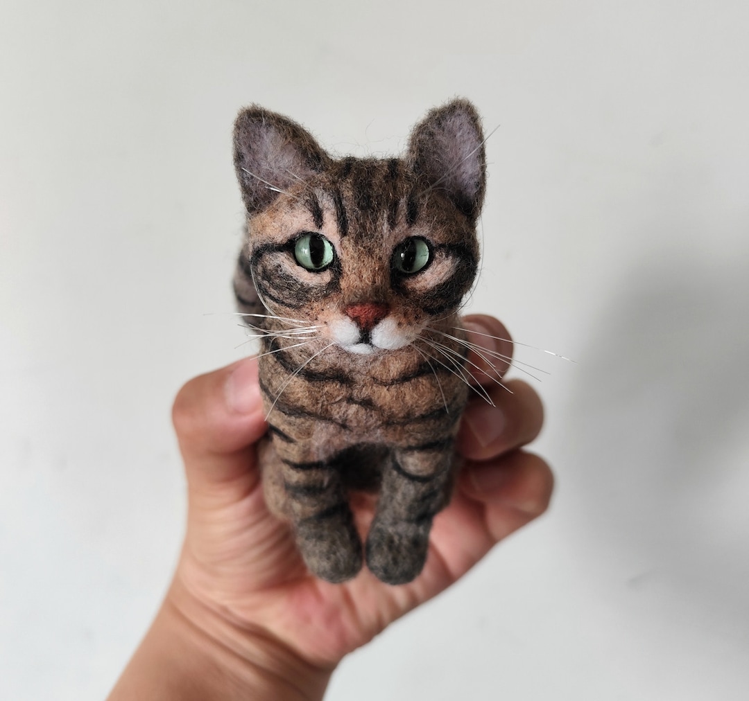 Cat Loss Memorial, Realistic Custom Stuffed Toy of Your Beloved Pet ...