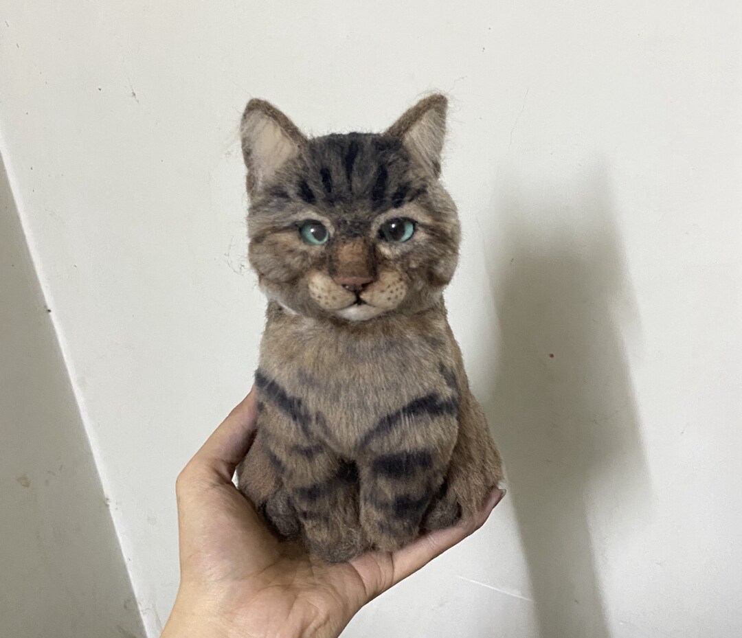 Cat Loss Memorial, Custom Stuffed Pet of Your Dog Cat, Handmade Pet ...