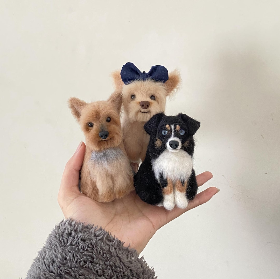 Doggy Cat Stuffed Cuddly, Stuffed Animal of Deceased Dog, Dog Loss ...