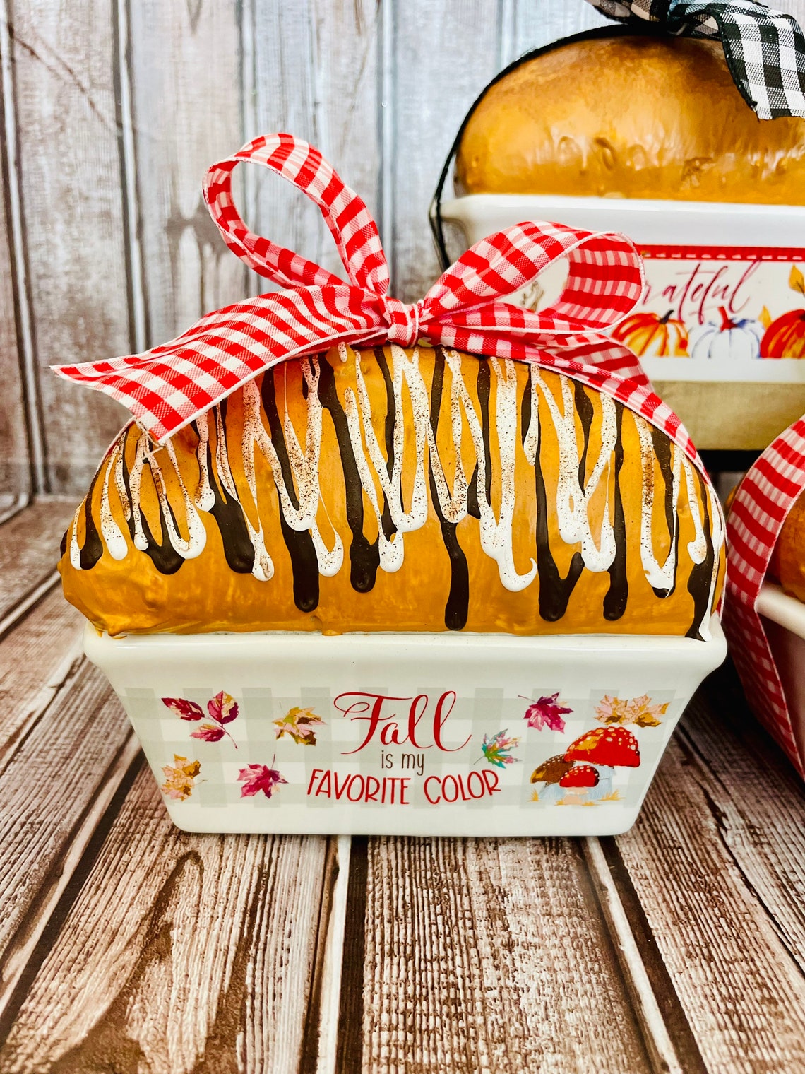 Ready to Ship| Fresh Baked Fake Bread| Faux Bread Loaf| Holiday Decor ...
