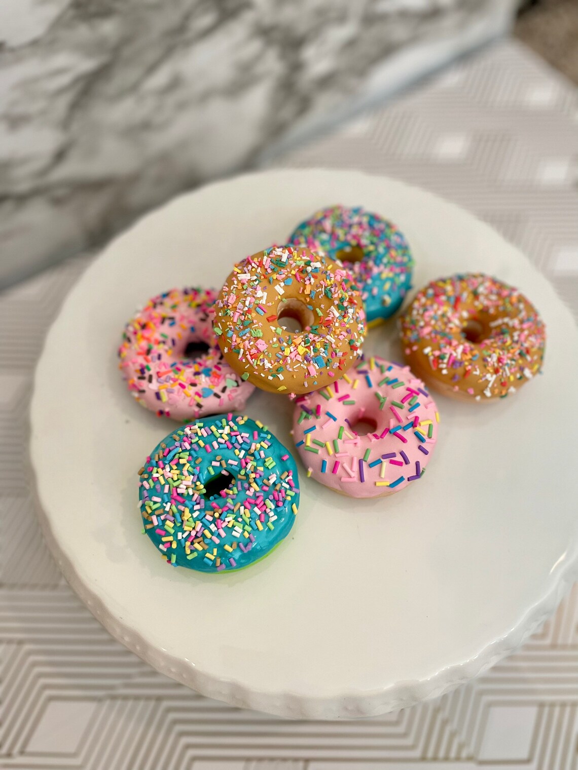 Fake Donuts| Faux Donuts| Party Decor| Photography Decor| Party Prop ...