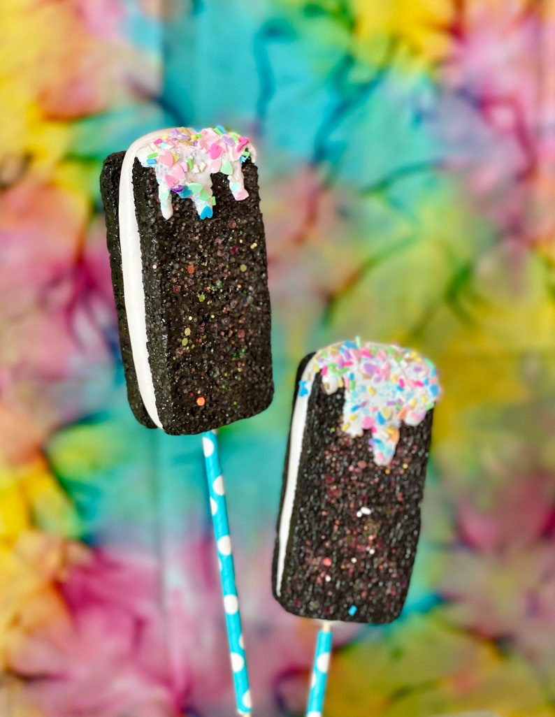 Fake Ice Cream Sandwiches| Play Room| Photo Props| Play Food| Party ...