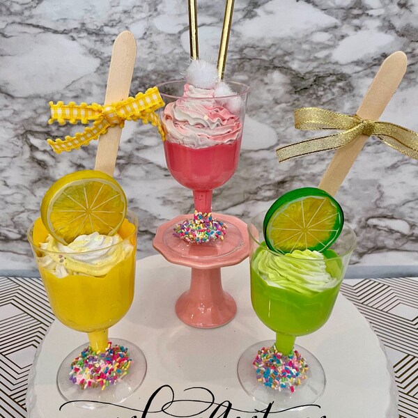 Fake Lemon Parfait - Etsy