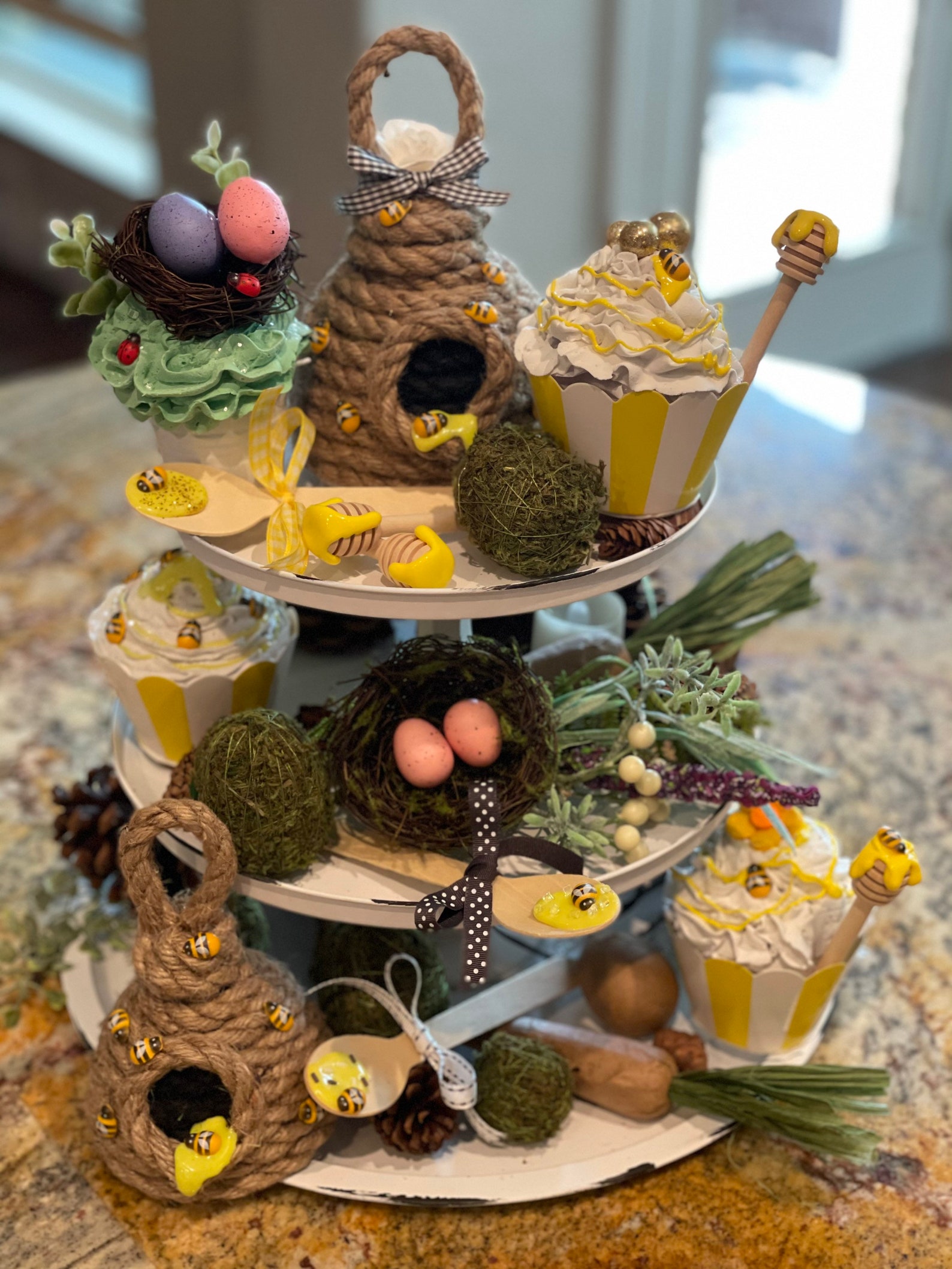 Bee Hive Honey Bee Hive Bee Decor Baby Shower Bee Theme | Etsy