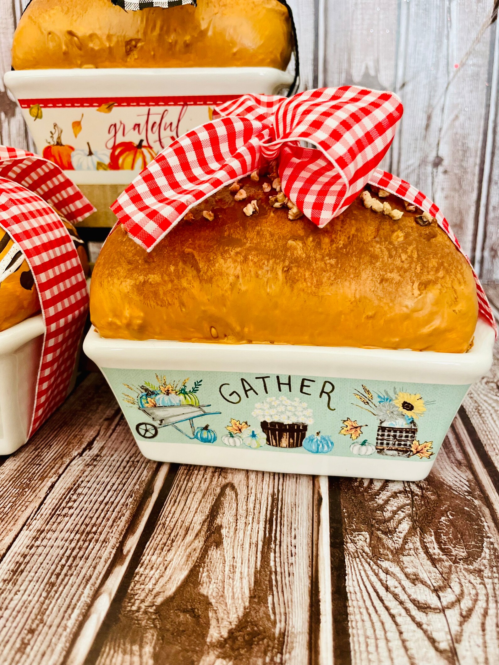 Ready to Ship| Fresh Baked Fake Bread| Faux Bread Loaf| Holiday Decor ...