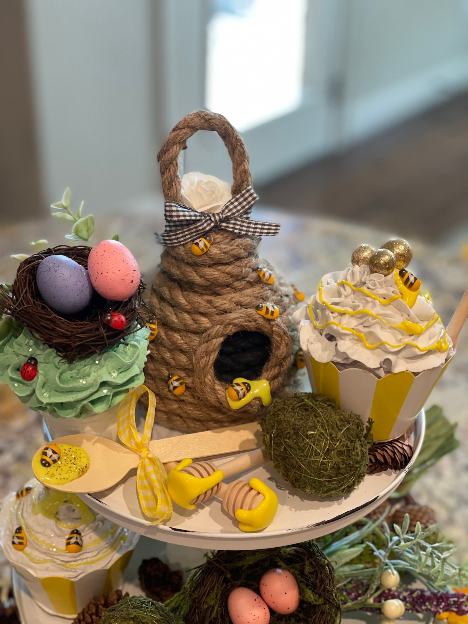 Bee Hive Honey Bee Hive Bee Decor Baby Shower Bee Theme | Etsy