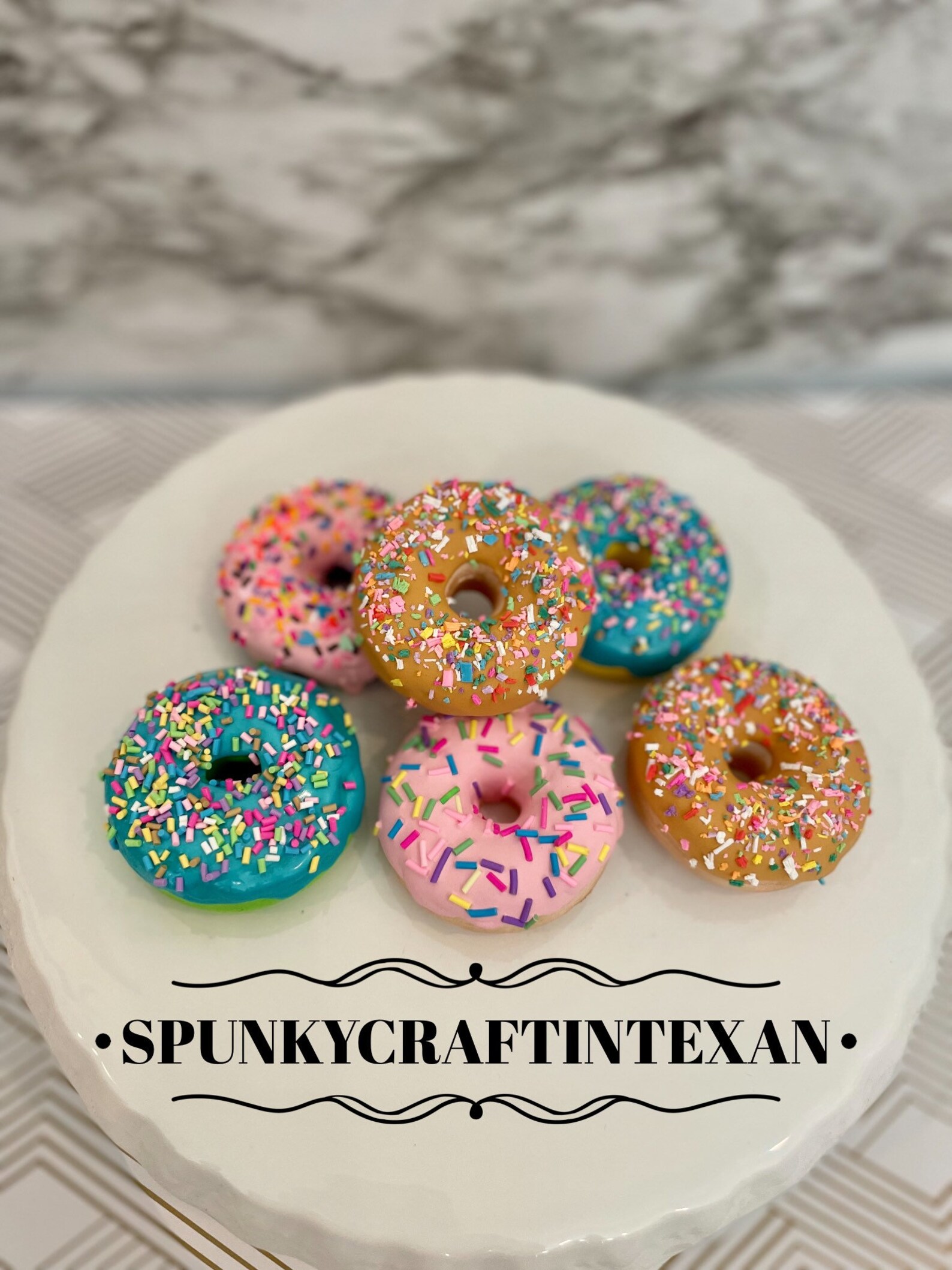 Fake Donuts| Faux Donuts| Party Decor| Photography Decor| Party Prop ...