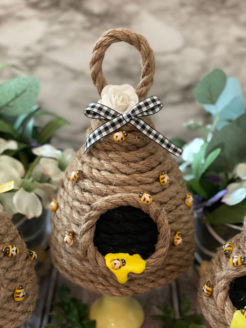 Bee Hive Honey Bee Hive Bee Decor Baby Shower Bee Theme | Etsy