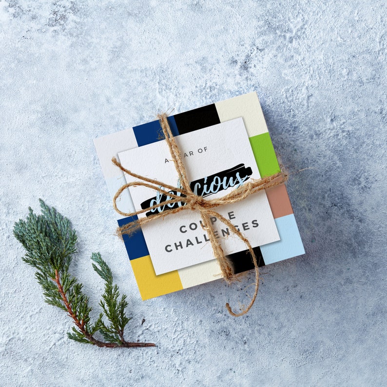 Foodie Couple Challenge Cards: 12 Months of Fun (digital Download) - Etsy