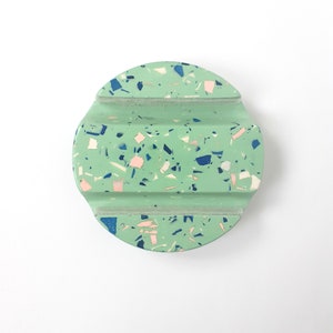 Handmade Terrazzo Phone/ipad Stand, Duck Egg Blue Jesmonite - Etsy