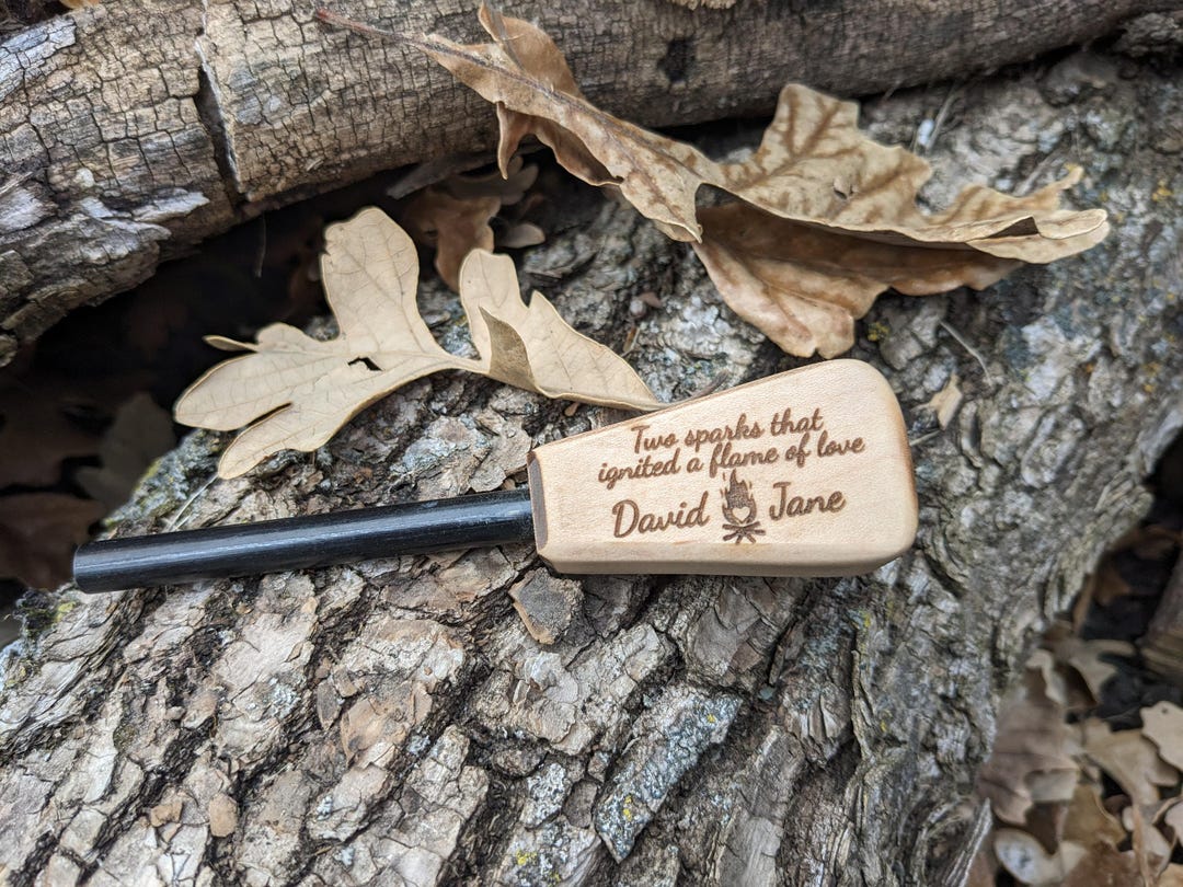 Custom Engraved Ferro Rod - Etsy