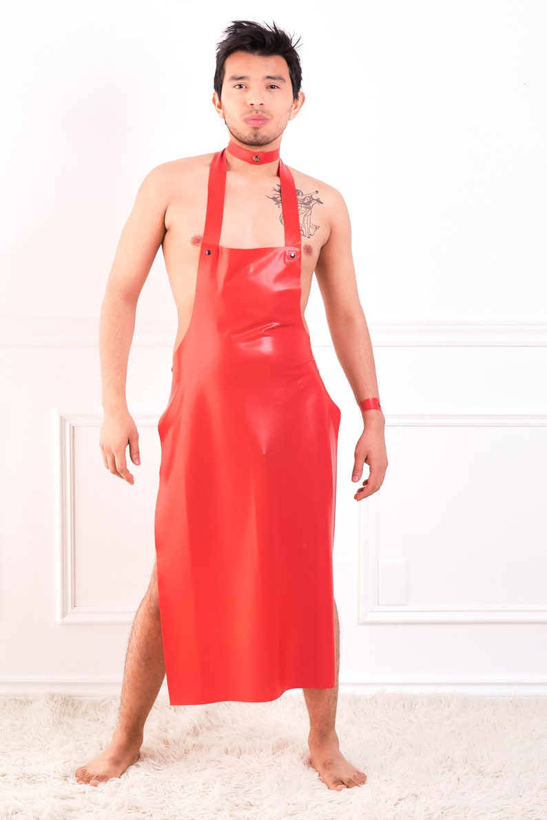 Full Length Latex Apron - Etsy