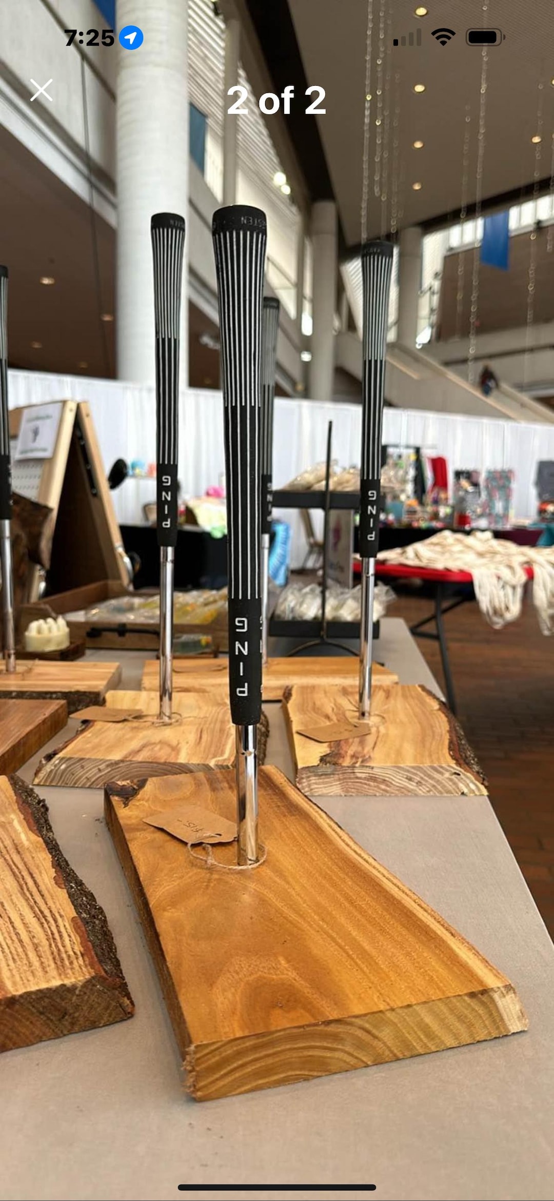 Golf Club Paper Towel Rack. Made With Repurposed Golf Clubs and Live ...