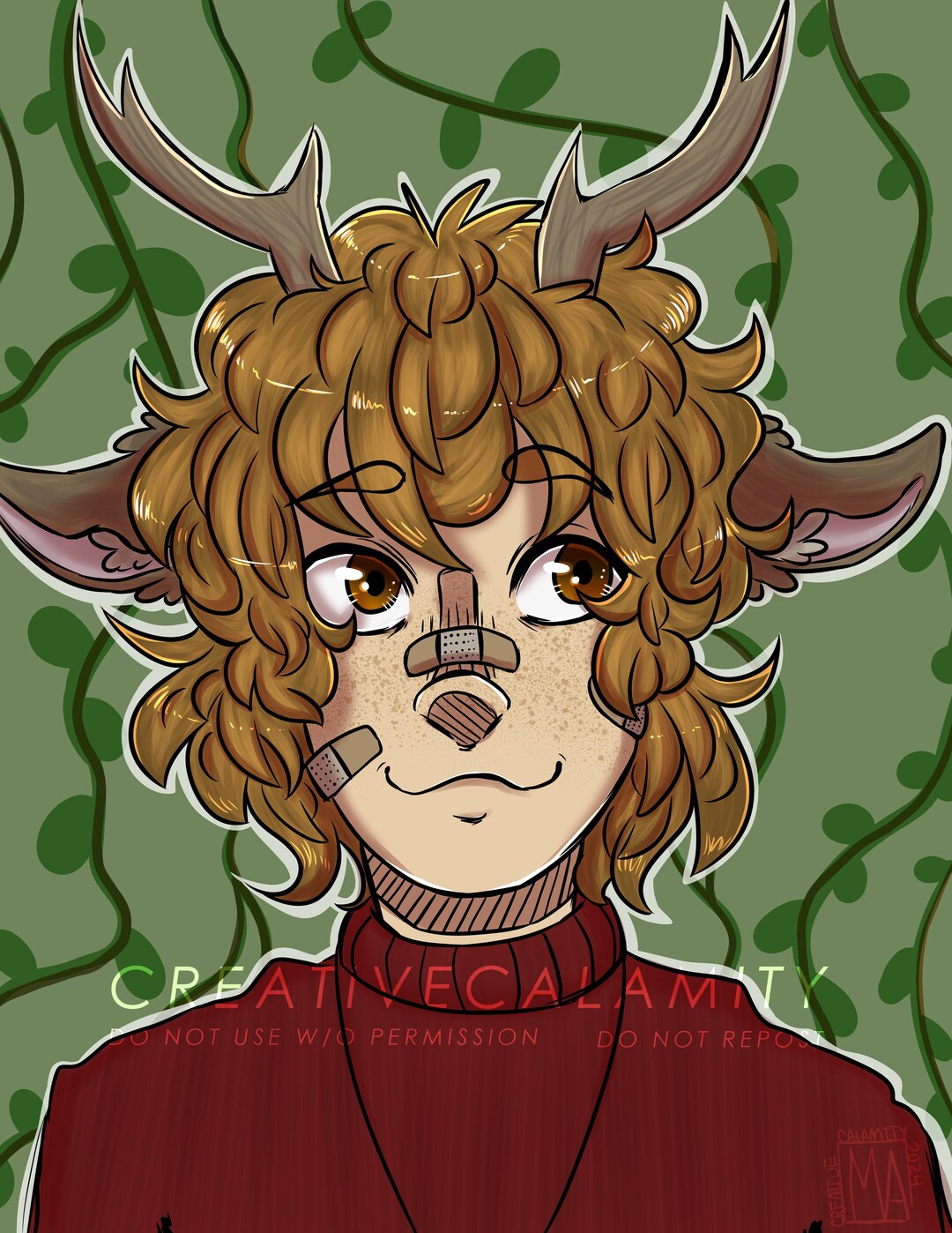 Gus Sweet Tooth Art Print - Etsy